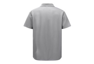 AlltheMen Poloshirt Herren Kurzarm Poloshirt mit 3-Knopfleiste Business Regular Fit