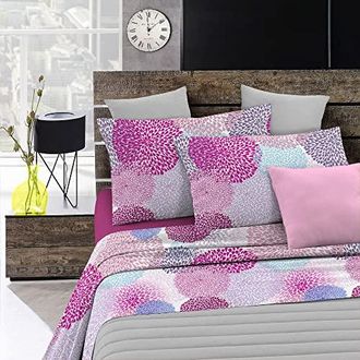 Italian Bed Linen MB Home Italy Fantasy Bettwäsche-Set, Leinen, Soffioni, Doppelbett