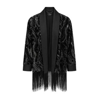 Clips Blazer - - Jackets - Damen - Schwarzk - 3XL