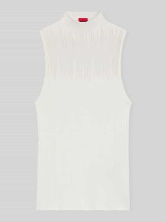 HUGO BOSS Slim Fit Top aus Viskose-Mix Modell Sieffy