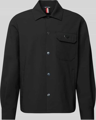 Antony Morato Hemdjacke mit Label-Detail