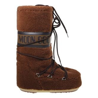 Moon Boot Femme, Chaussures, Brun, Taille: 39 EU Icon in Teddy Boot