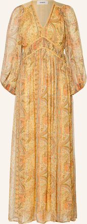 BA&SH Ba&Sh Kleid Chana Mit Cut-Outs gelb