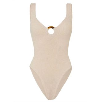 Hunza G Femme, Maillots de bain, Rose, Taille: ONE Size Maillot de bain une pi&egrave;ce Celine Swim