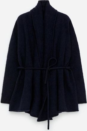Arket Strickjacke Aus Einer Alpaka-Wollmischung -Blau