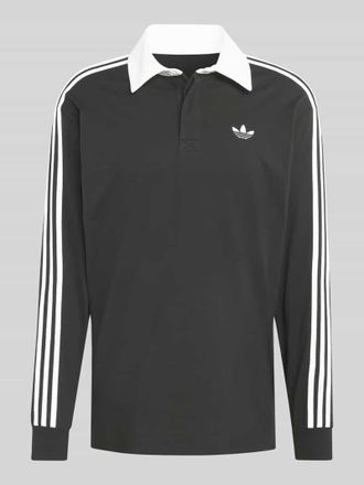 adidas Originals Regular Fit Rugbyshirt aus reiner Baumwolle