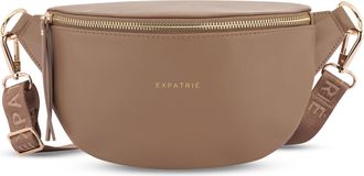 Expatrié Bauchtasche Damen Braun - Alice Small - Gürteltasche für Festival, Reisen & Alltag aus Veganem Leder - Brusttasche Stylisch - Wasserabweisend