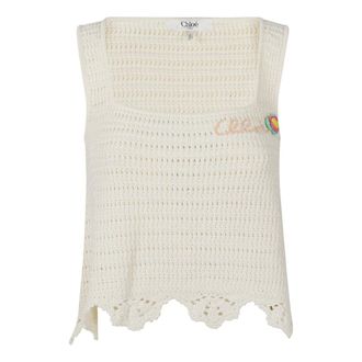 Chlo&eacute; Damen, Oberteile, Wei&szlig;, MGr&ouml;&szlig;e