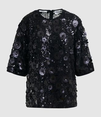 Essentiel Top Isparkle Black