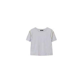 Twinset Femme, Tops, Gris, Taille: 36 FR Actitude T-shirt