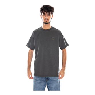 Carhartt Work in Progress T-shirt Vista Manches Courtes - Homme - Tops - Noir - Taille: S