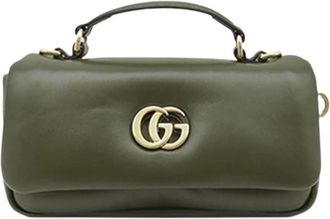Gucci Pre-owned Vintage Satchel - Femme - Pre-owned - Vert - Taille: ONE Size