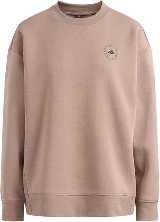 adidas by Stella McCartney Femme, Sweatshirts et sweats &agrave; capuche, Brun, Taille: 40 FR Loose SS Chabrn