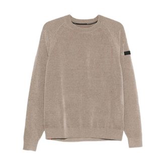 Roberto Ricci Design Velvet Rundstrick - - Knitwear - Herren - Braun - M