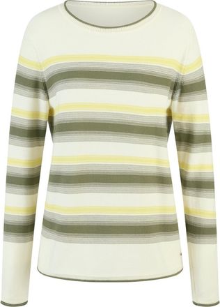 Basler Rundhals-Pullover BASLER weiss