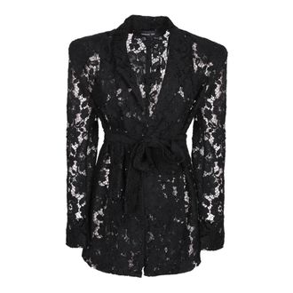 Federica Tosi Blazer - - Jackets - Damen - Schwarzk - S