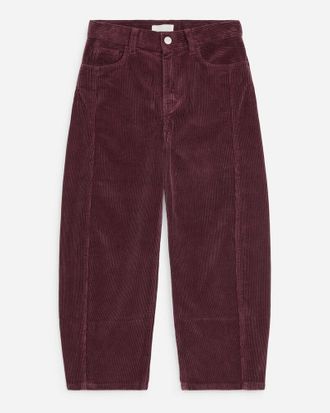 Arket Barrel-Hose Aus Cord -Rot