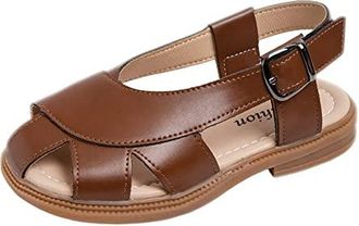 Generic Chaussures pour enfants - Sandales plates creuses - Chaussures de plage tendance - Semelle souple - Pour filles et gar&ccedil;ons - Sandales d&eacute;contract&eacute;es - 