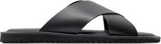 Geox Pantoletten U Erice U36GUB 00043 C9999 Schwarz