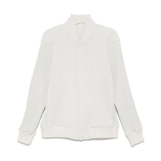 Issey Miyake Femme, Vestes, Blanc, Taille: 42 FR Giacca
