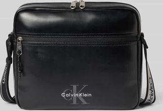 Calvin Klein Laptoptasche mit Label-Schriftzug Modell BOLD LOGO WEBBING LAPTOP