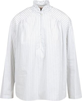 Semicouture Chemises semi-sitrées blanches