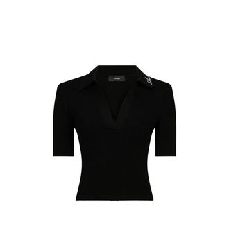 Amiri Top maille c&ocirc;tel&eacute;e