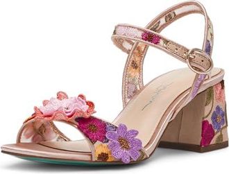 Betsey Johnson Sandales &agrave; talons Blare pour femme, Nude Multi, 39 EU