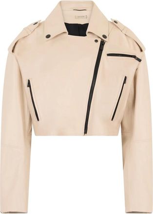 The Mannei Femme, Vestes, Beige, Taille: 36 FR Manteaux