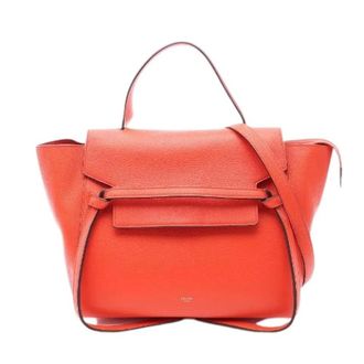 Celine Pre-owned Belt Bag Mini Leder Handtasche - - Pre-owned - Damen - Rot - ONE SIZE