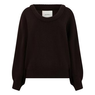 Lisa Yang Oversized Kaschmir Pullover - - Knitwear - Damen - Braun - S