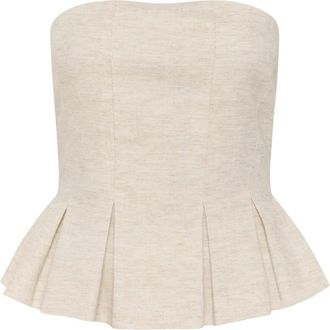 Gestuz Femme, Tops, Beige, Taille: 40 FR Gzriava Corsage