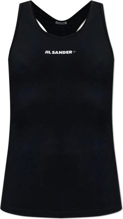 Jil Sander Femme, Tops, Noir, Taille: 38 FR Strappy Top