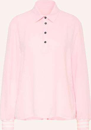 Marc Cain Blusenshirt Im Materialmix rosa