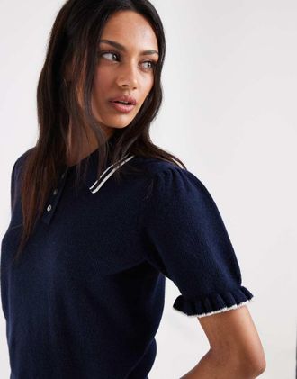 Levi's Polo ultra doux &agrave; manches courtes - Bleu