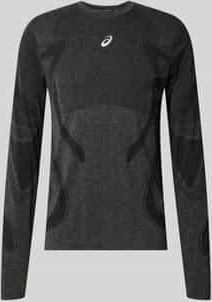 Asics Longsleeve mit Logo-Print und Rundhalsausschnitt