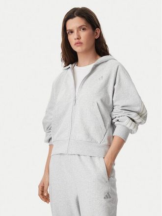 adidas Sweatshirt Kit 3-Stripes Full Zip Hoodie KV9879 Grau Regular Fit