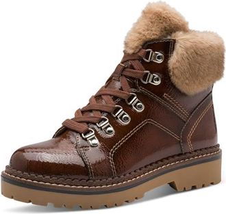 Tamaris WL Lace Boot 1-26264-43 Bottes de neige pour femme, marron brevet&eacute;, 40 EU, Marron brevet&eacute;, 40 EU