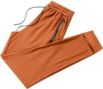 Generic Pantalon de jogging l&eacute;ger pour homme - Respirant - Pantalon de surv&ecirc;tement l&eacute;ger - Taille &eacute;lastique - Pantalon de sport - S&eacute;chage rapide - Pantalon de
