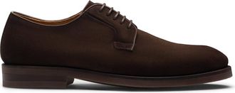 Magnanni Schnürschuhe in Derby-Form aus Veloursleder mit Flex-Sohle in