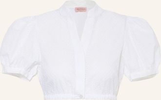 Kinga Mathe Alissa By Kinga Mathe Dirndlbluse Gini Aus Lochspitze weiss