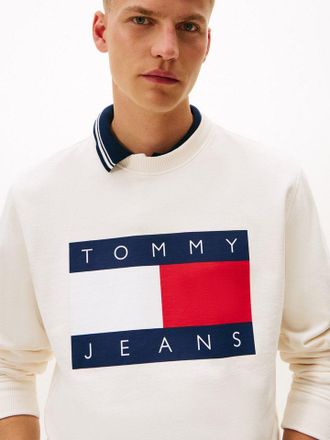Tommy Jeans Sweatshirt TJM BIG FLAG CREWNECK regular fit