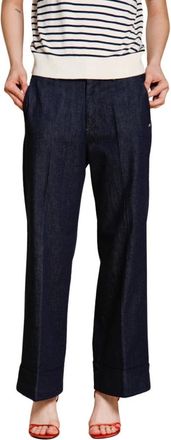 Mason's Femme, Jeans, Bleu, Taille: 34 FR Pantalon Chino Court New York Studio City
