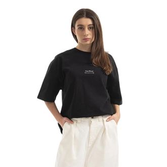 Tom Wood Adria Womens Shirt 22190.975 - - Tops - Damen - Schwarzk - XS