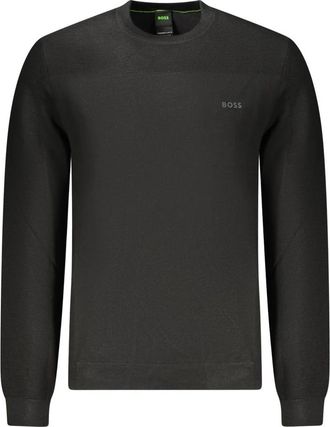 HUGO BOSS Momentum-X Rundhals-Pullover - - Knitwear - Herren - Schwarzk - M