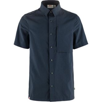 Fjällräven Herren High Coast Pack SS M T-Shirt, Dark Navy, Large