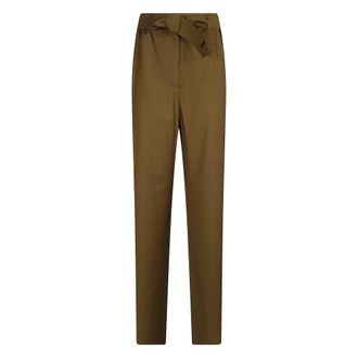 Max Mara Tapered Hosen - - Trousers - Damen - Gr&uuml;n - 2XS