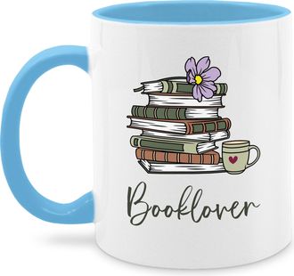 Shirtracer Tasse Tassen 325ml - Statement - Geschenke Booklover Geschenk B&uuml;cherliebhaber Geschenke Book Lover I Booklover Gifts I Booklovers I Leseratte Geschenk