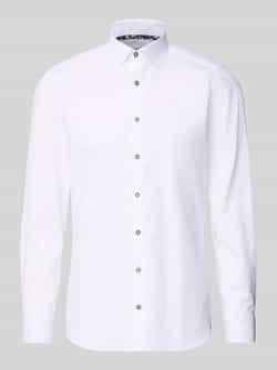 Olymp Level 5 Regular Fit Businesshemd aus Baumwolle-Mix mit Kentkragen