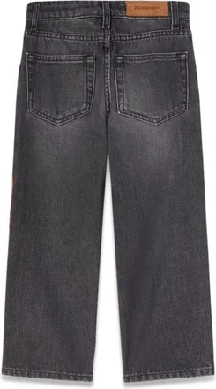 Palm Angels Cotton Denim Jeans - Black